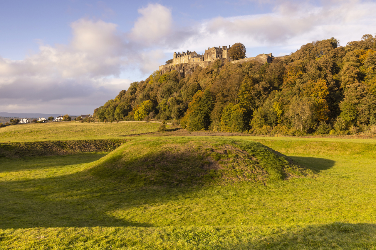 Stirling Castle seen from Kings Park