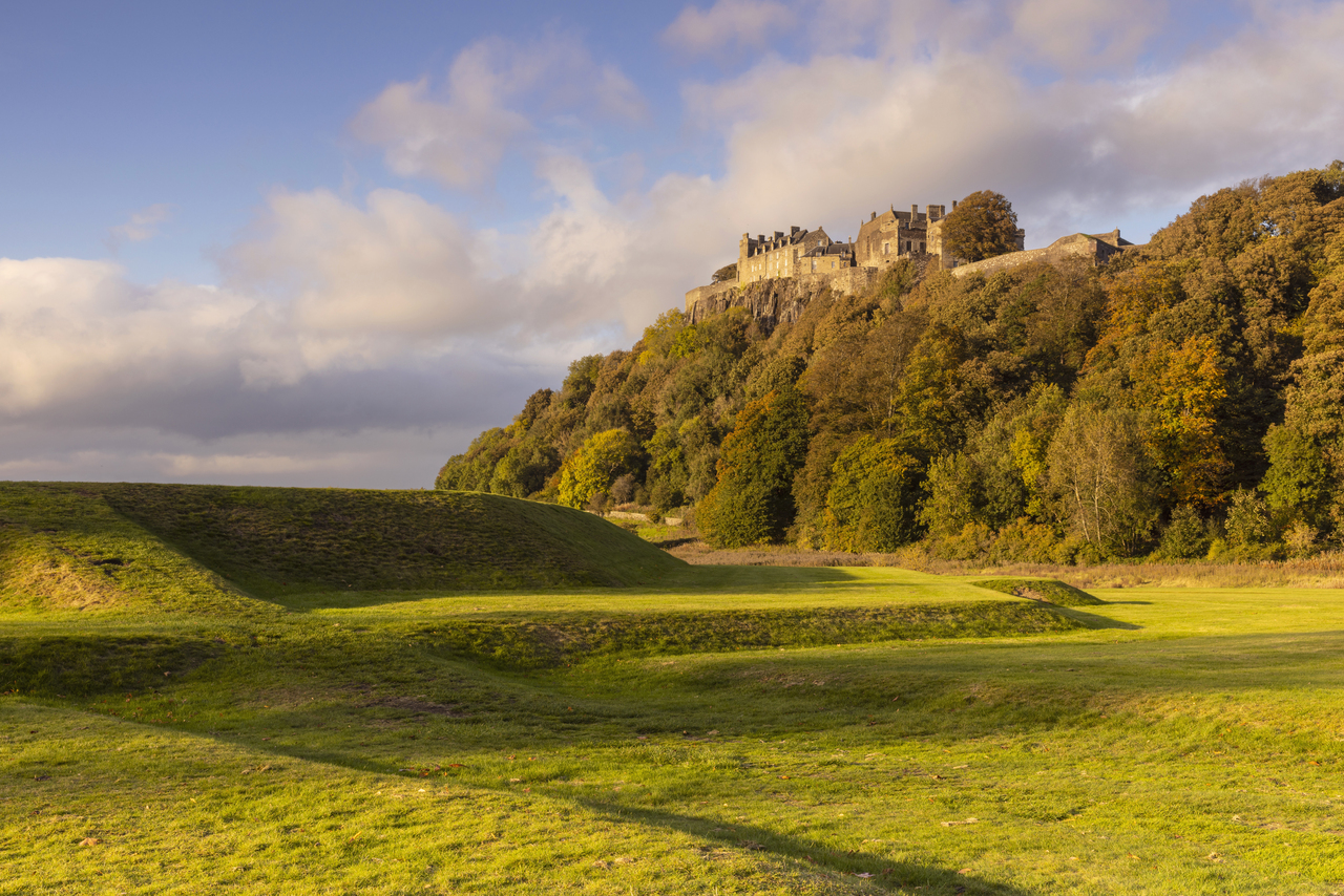 Stirling Castle seen from Kings Park