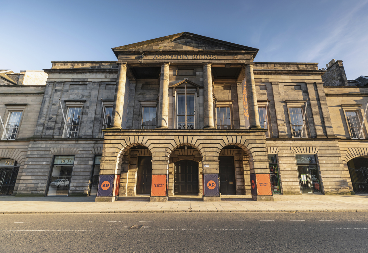 The Assembly Rooms on George Street in Edinburgh