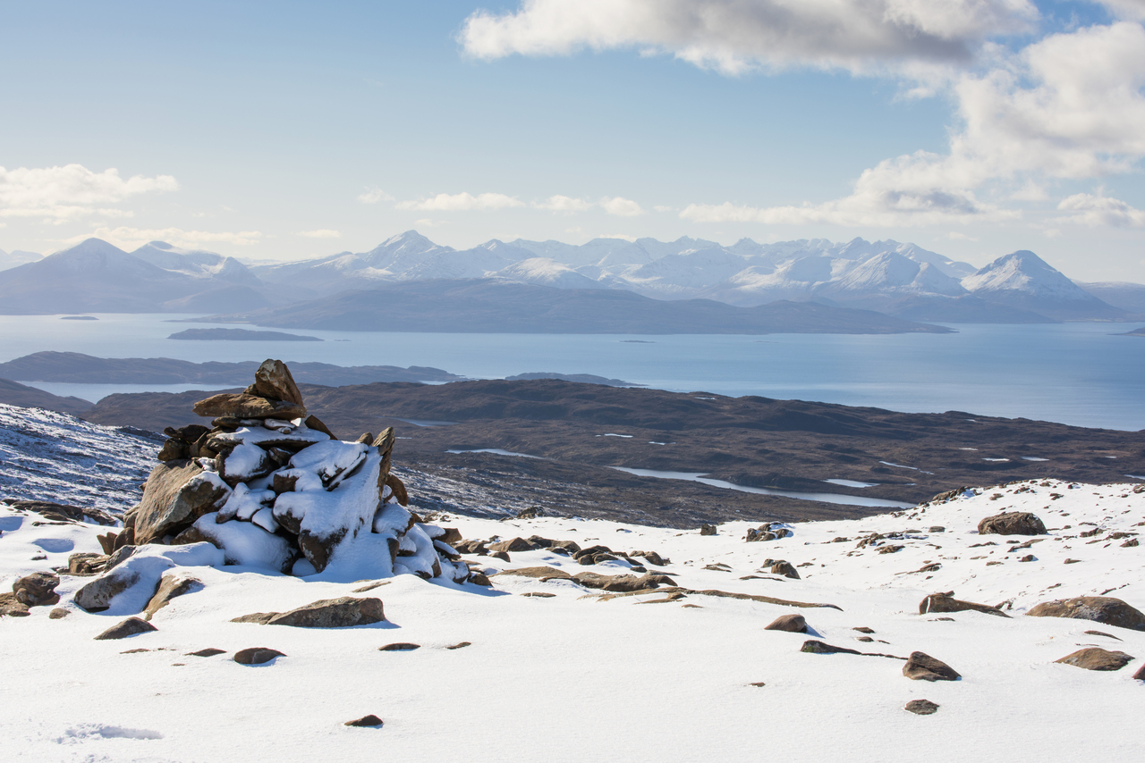 Cuillin Ridge on the Isle of Skye
