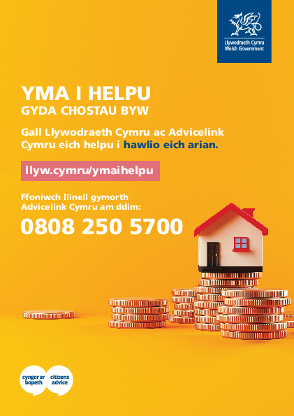 Here to Help - A5 Leaflet - Welsh - Accessible