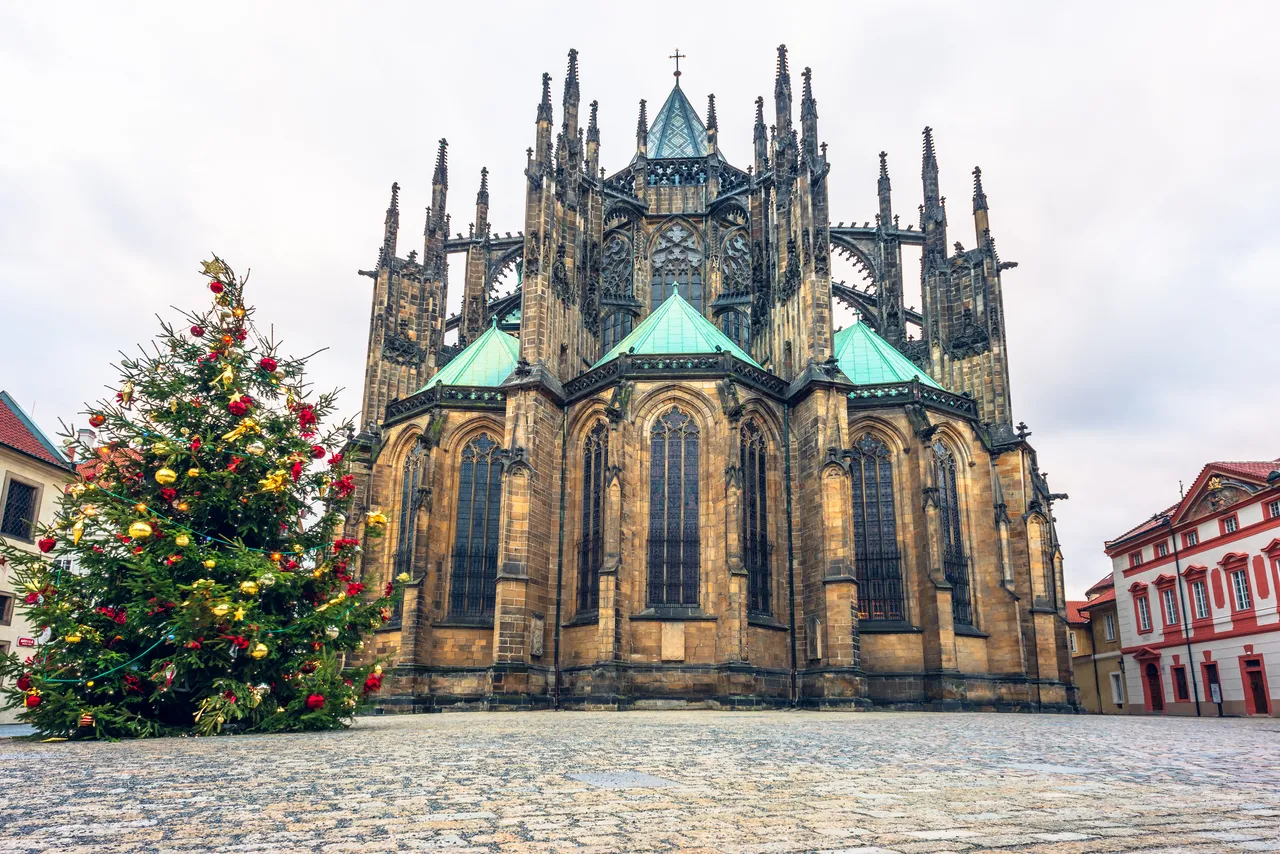 Pražský Hrad Chrám Svatého Víta Prague Castle St Vitus Cathedral