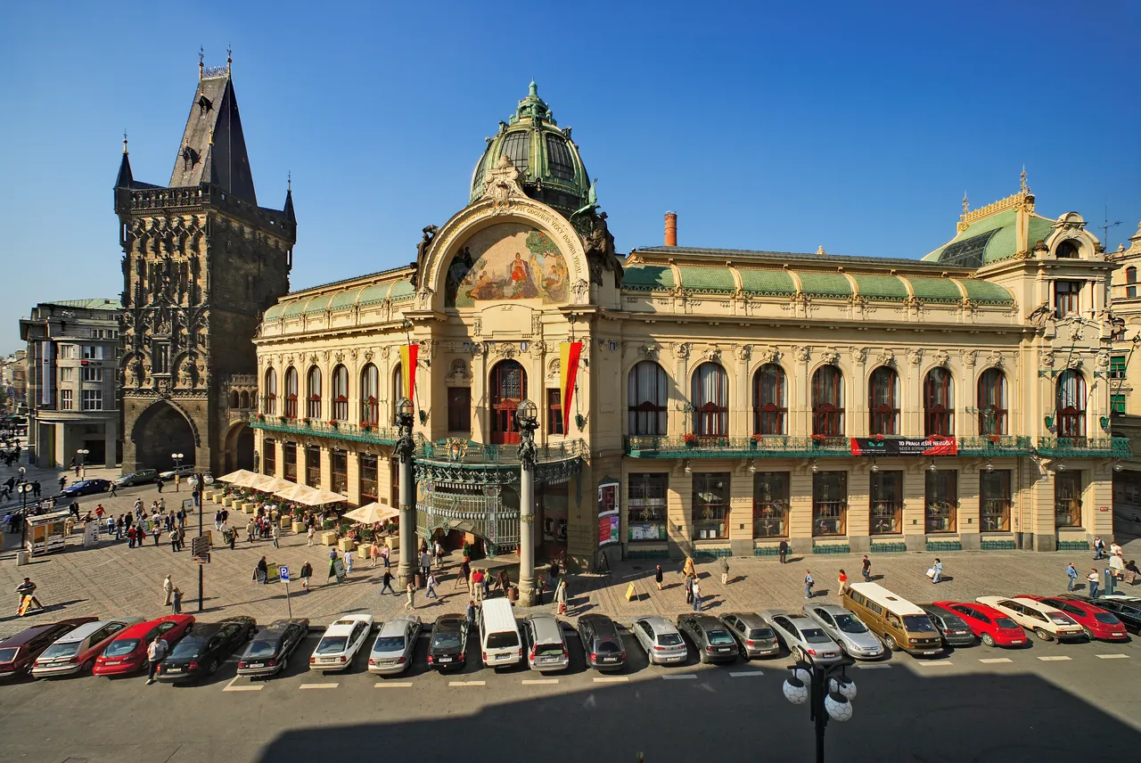 Praha Prague Obecní dům Municipal house