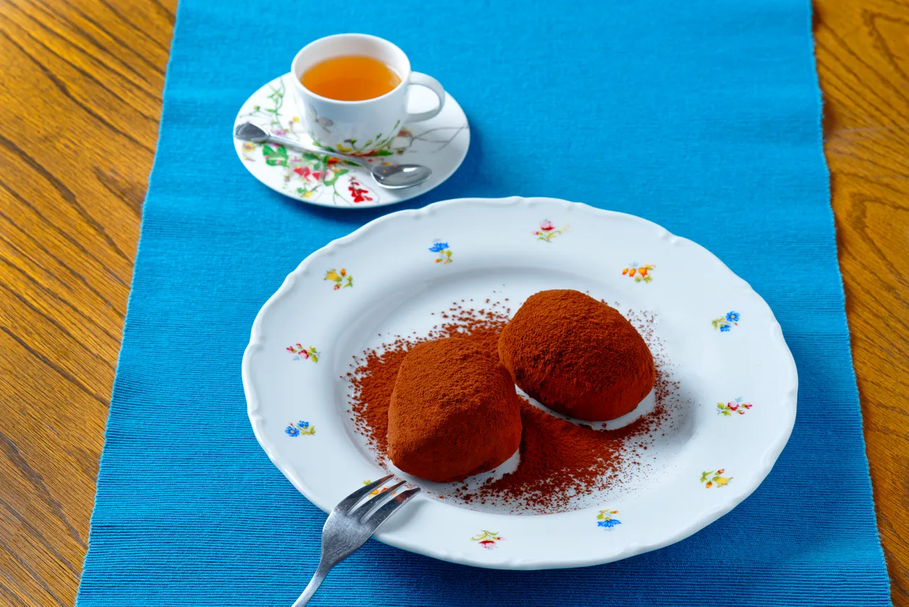 Marcipánová brambora Marzipan potato